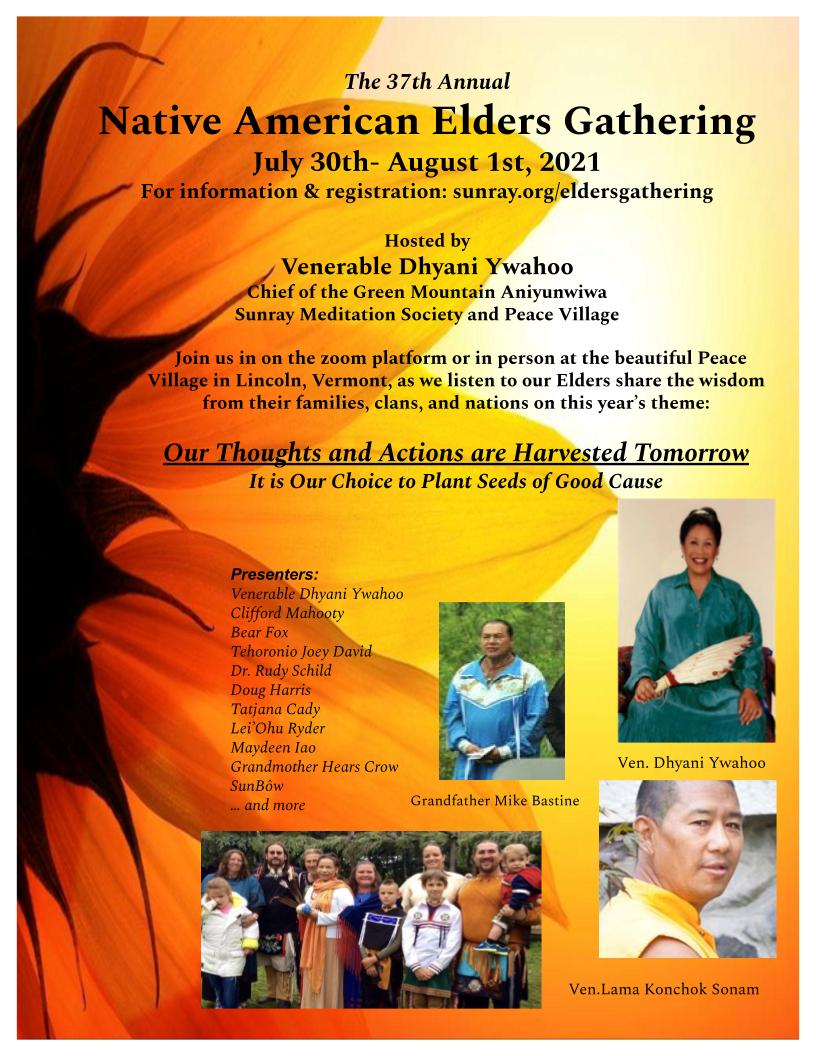 37th Annual Native American Elders Gathering - Sunray