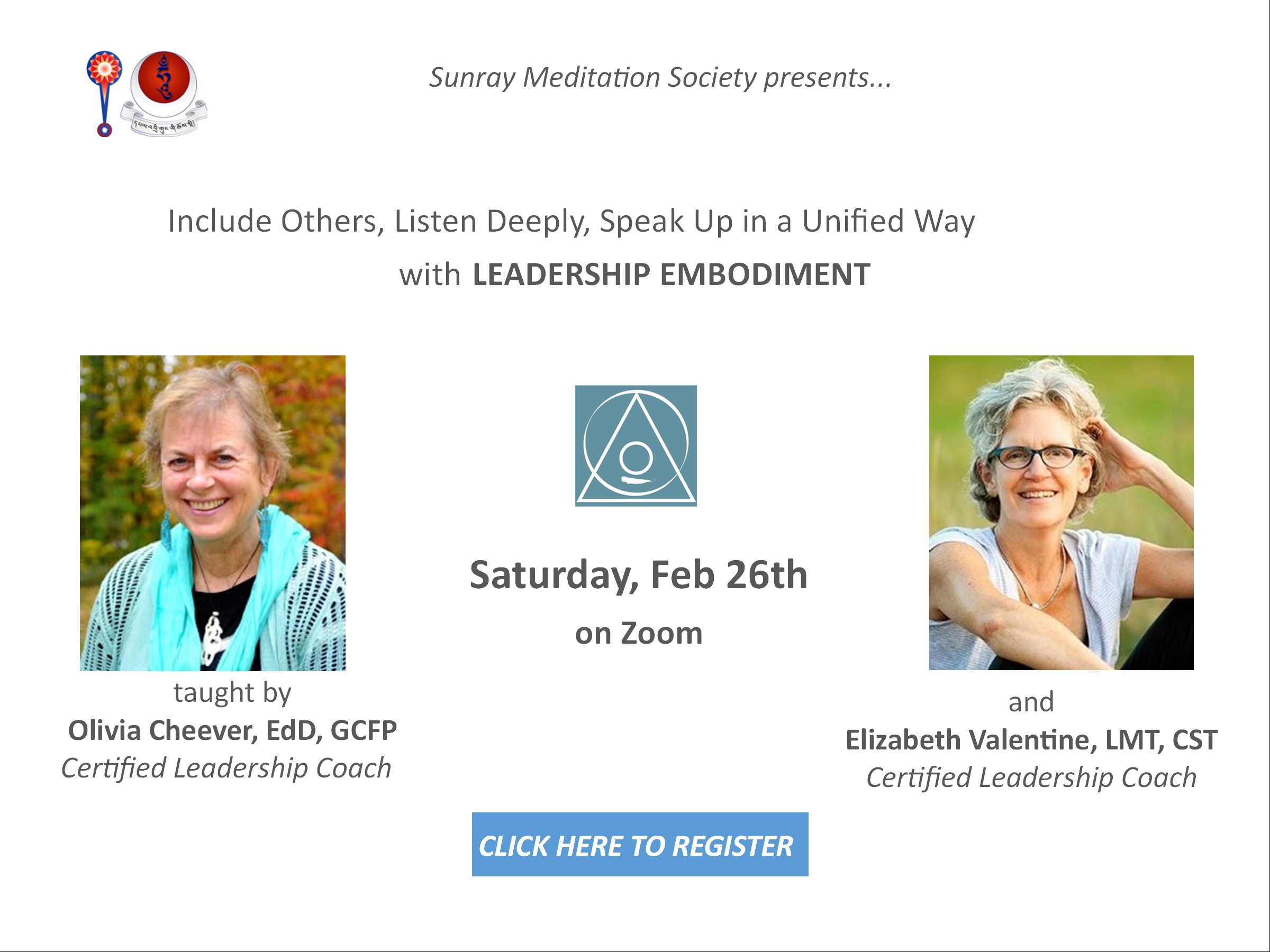 Leadership Embodiment Workshop February 2022 - Sunray